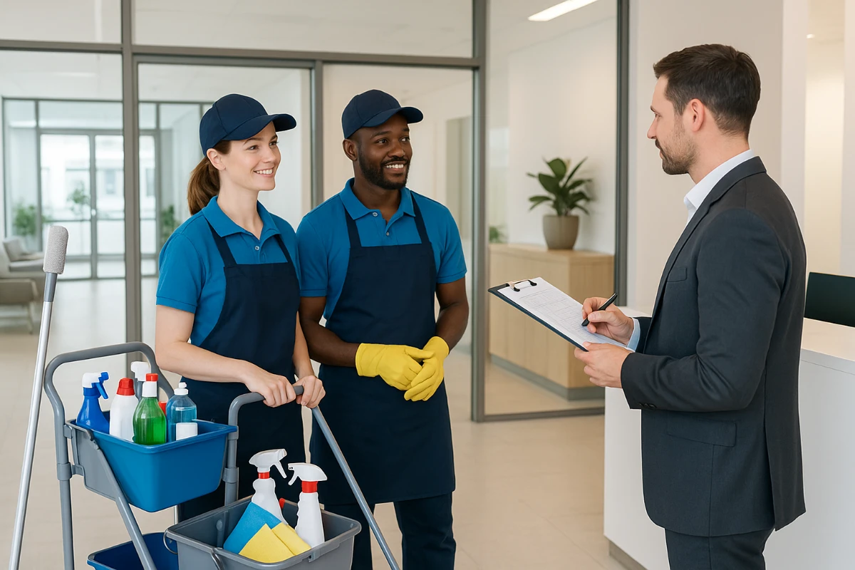 What Happens at Your First Commercial Cleaning? | Interworld